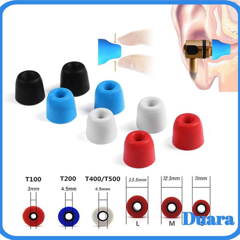 Headset Soft C Sets Earbuds Memory Foam Replacement Eartips T100 ...