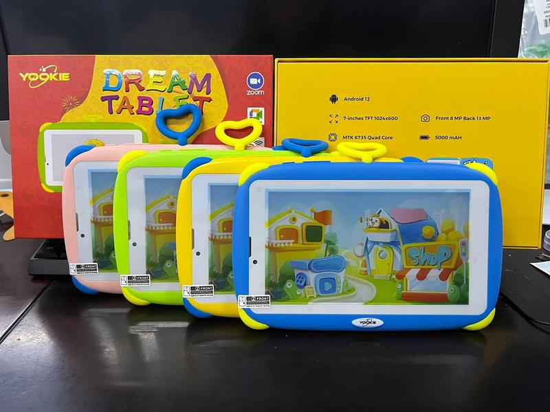 YOOKIE KIDZ DREAM TABLET 8GB+256GB 7INCH SCREEN ANDROID 4COLORS ...