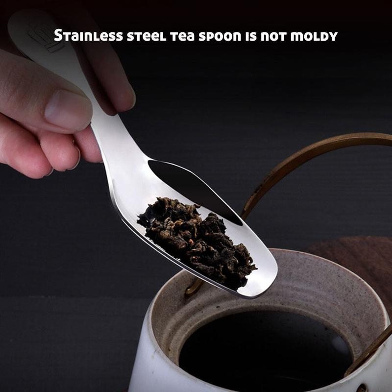 1Pc Kitchen Stainless Steel Teaspoons Short Handle Sugar Sal - TikTok ...