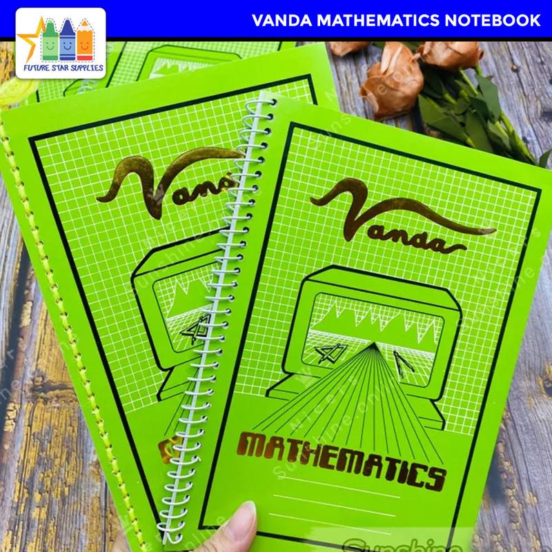 FS VANDA 80lvs Mathematics Notebook Math (Spiral/Yarn) - TikTok Shop ...