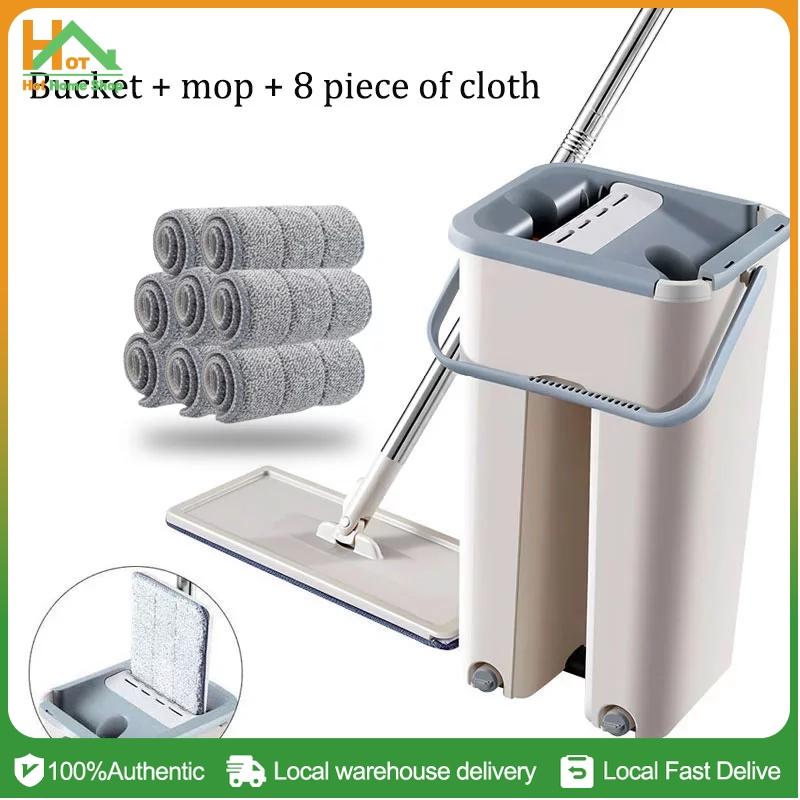 360 Spin Self-Cleaning Floor Mop 2-in-1 Self-Cleaning Wet an - TikTok ...