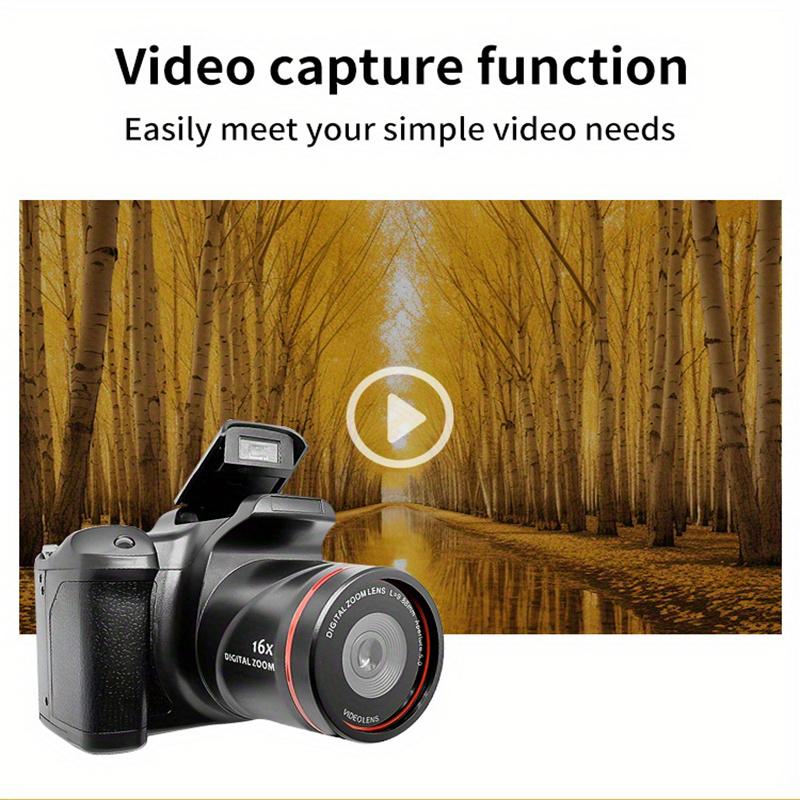 HD SLR Camera, 16x Digital Zoom, 2.4 Inch Screen Display, Requires ...