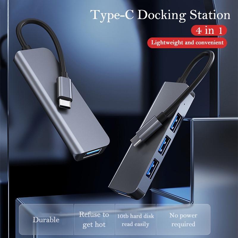 4-in-1 USB C HubAdapter with line Type-C To Multi USB Reader - TikTok ...