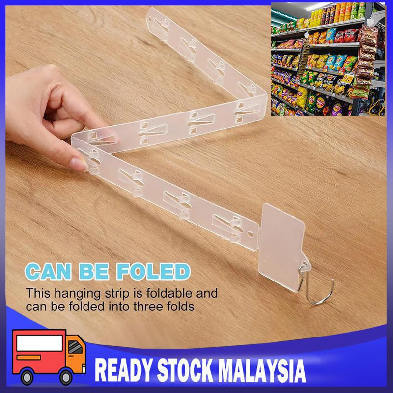 Splicable Upgrade Thicken Snacks Display Hanger with Hook Merchandising ...