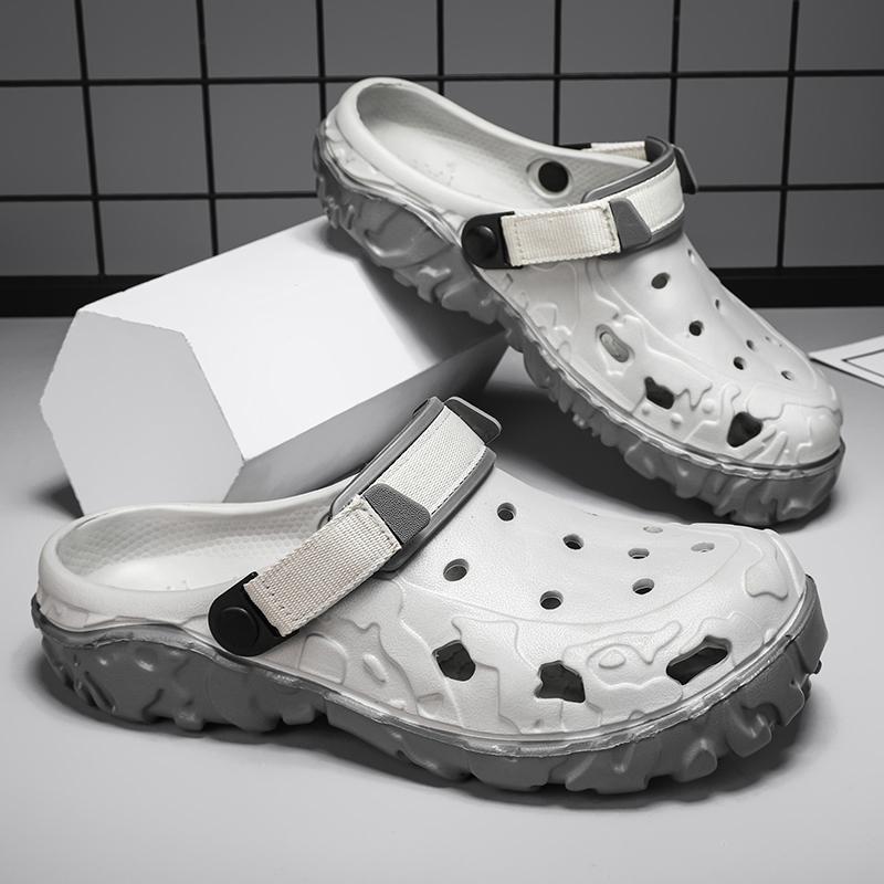 plus size 46 47 Simple Clogs With Men Slipper Popular Eva Men's ...