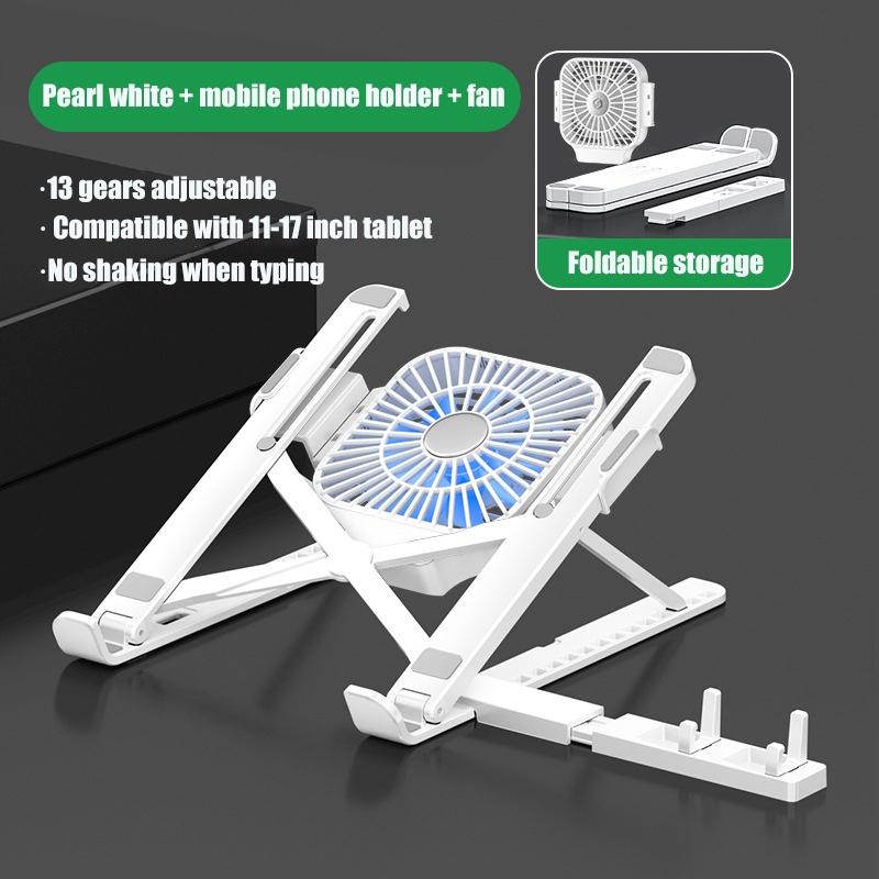 Cooling Fan Stand Foldable Laptop Stand Cooling Pad Laptop Stand ...