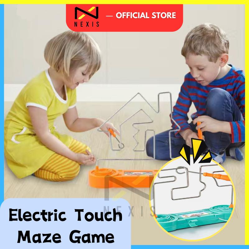 Kids Electric Shock Toy Education Electric Touch Maze Game Party ...