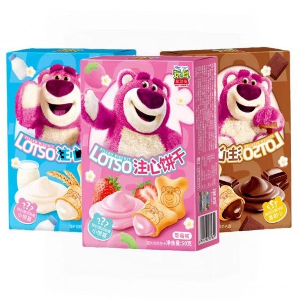 New Internet Celebrity Biscuit Snacks Sandwich Biscuit Strawberry ...