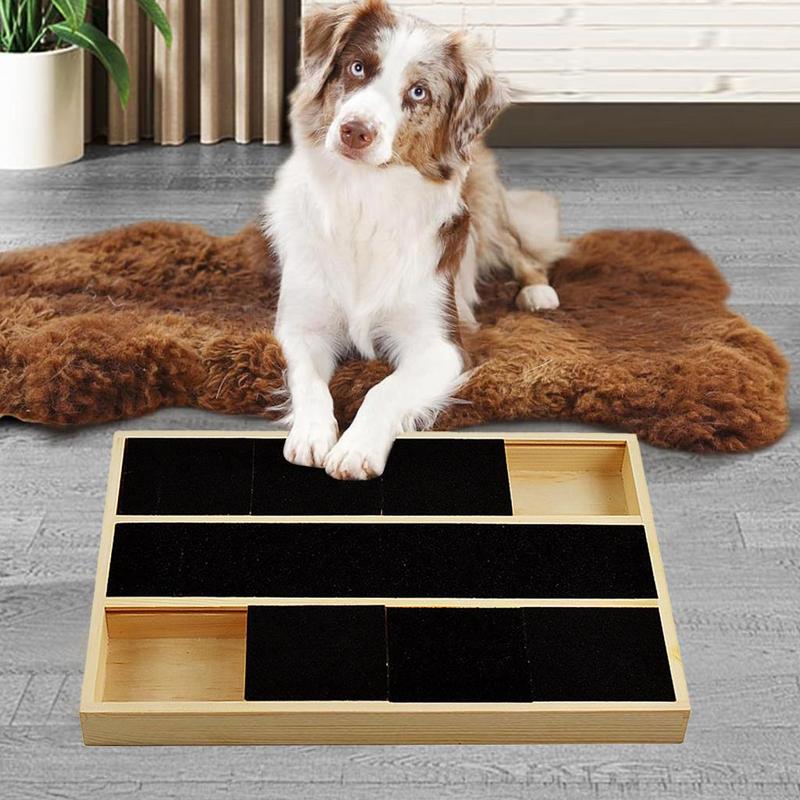 Ijsjwu- Dog Nail Scratch Board Durable Dog Nail File Wooden Dog ...