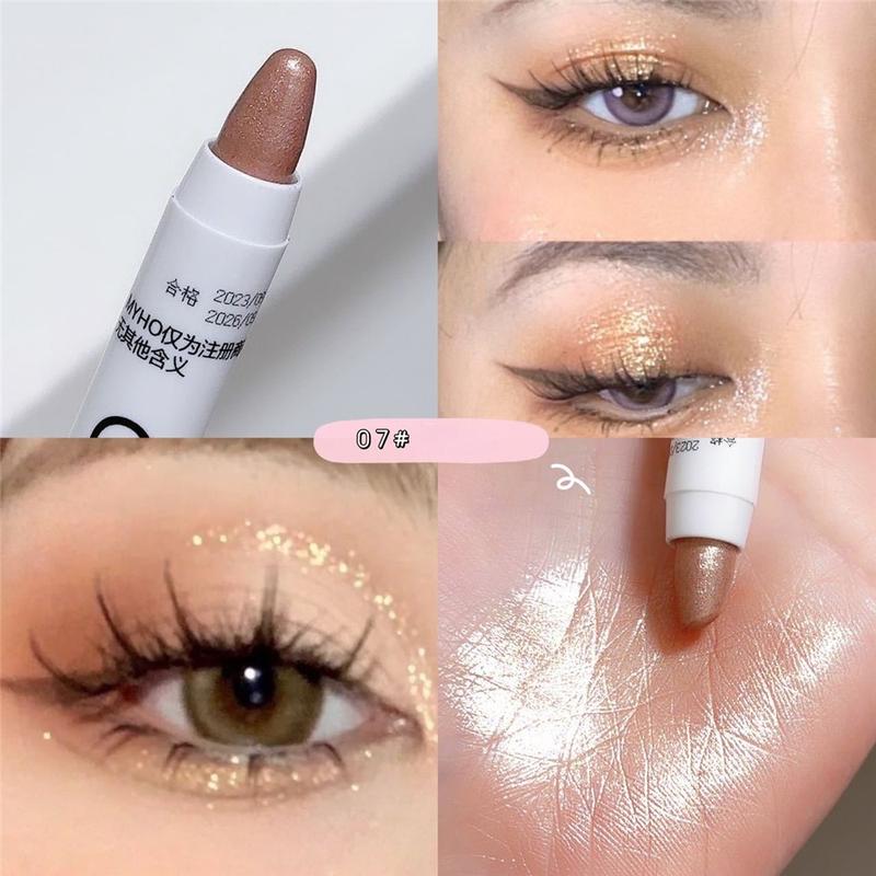 MYHO Glitter Eyeshadow Pen With Apply Sponge Metal Highlighter - TikTok ...