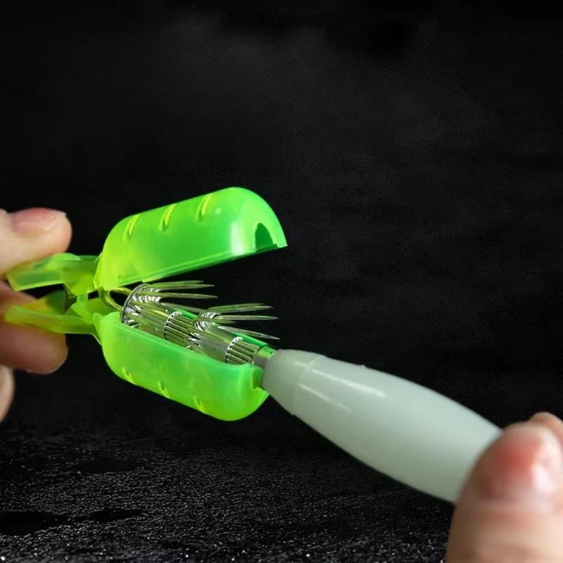 1pcs Squid Needle Protector Storage Sleeve with Snap Tail Hook - TikTok ...