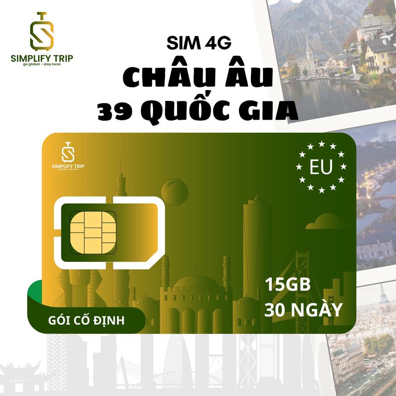 SIMPLIFY TRIP - SIM du lịch châu Âu 4G (39 nước) bao gồm Nga - TikTok ...