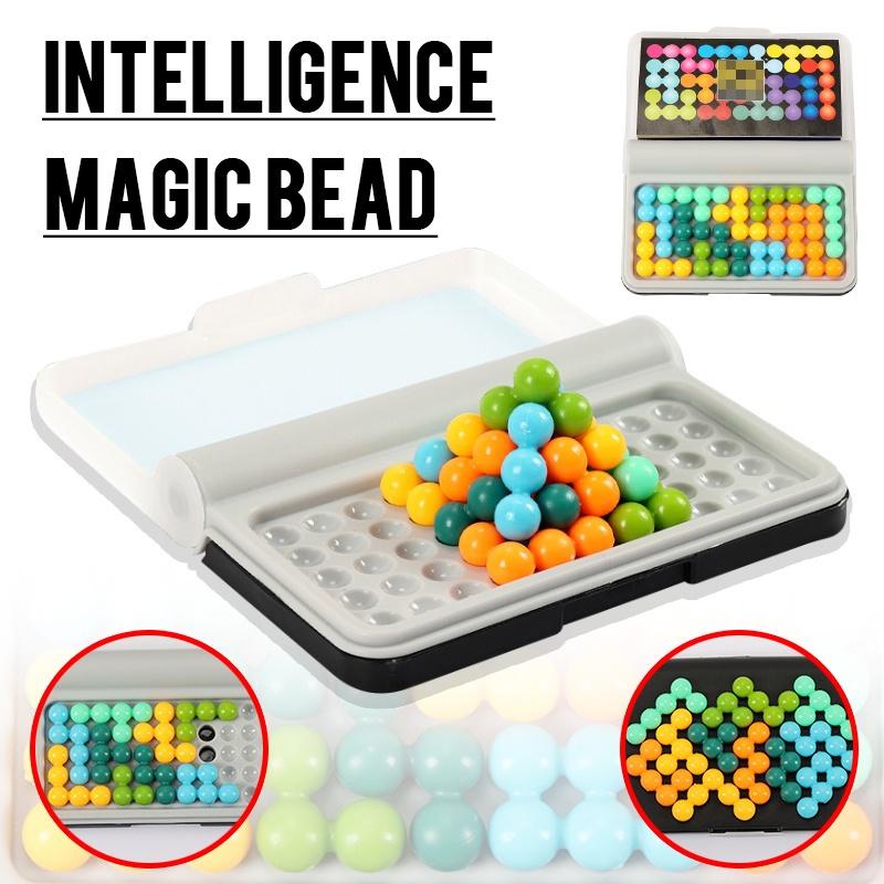 Intelligence Magic Beads Travel Game Puzzle for Kids and Adults ...