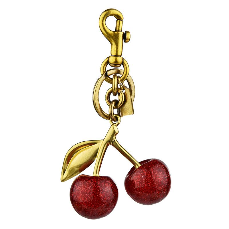 Fashion Cherry Keychain Sweet Versatile Cherry Pendant Keyring - TikTok ...