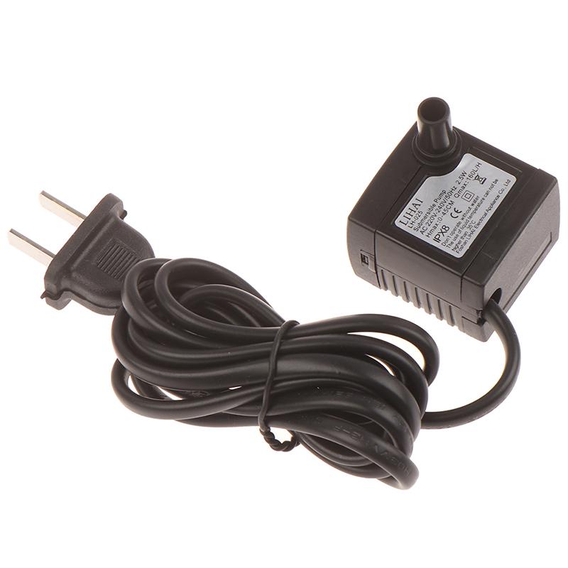 AC 220V 3W US Plug Submersible Water Pump Aquarium Fountain Air ...
