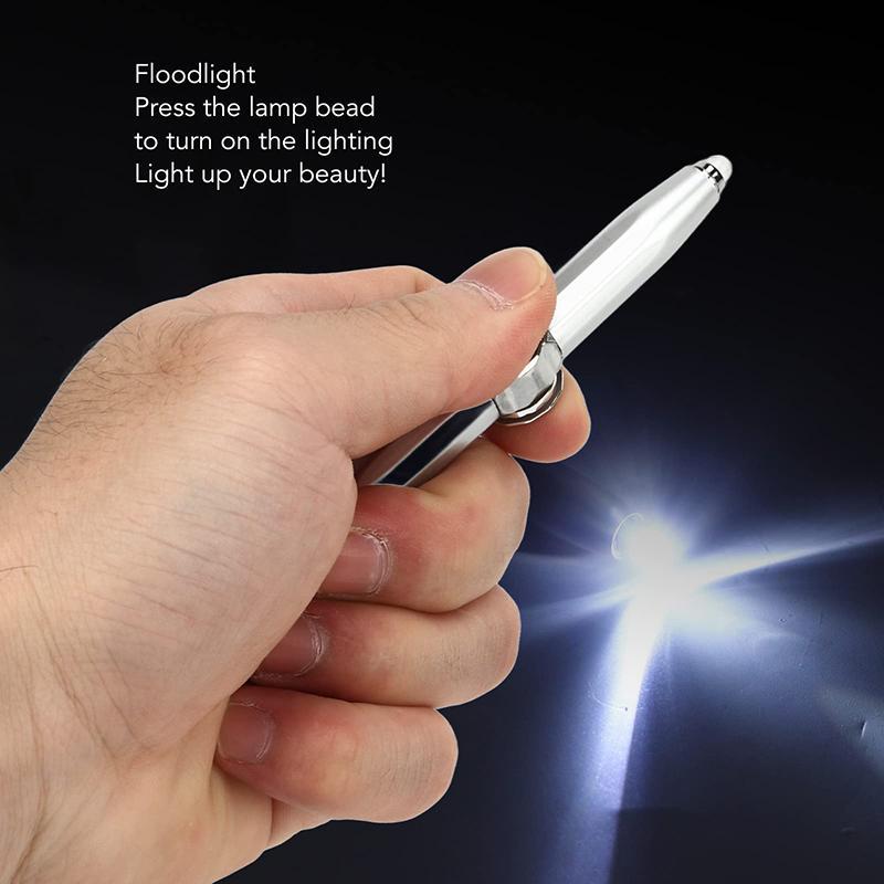 Multifunctional Rotating Luminous Decompression Pen Fingerti - TikTok ...