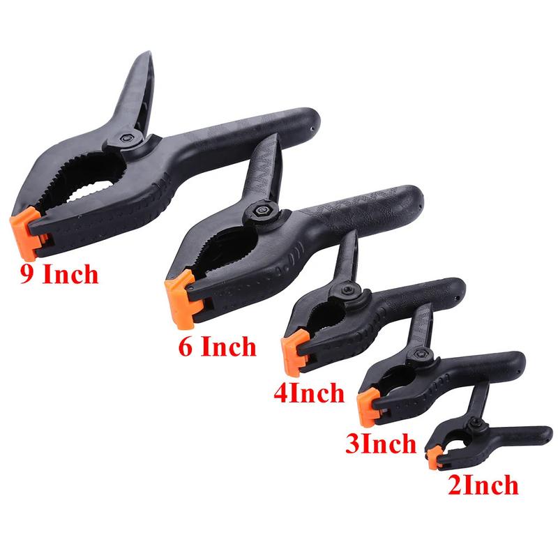 Woodworking Spring Clamps 2/3/4/6/9inch Plastic Nylon Carpentry ...