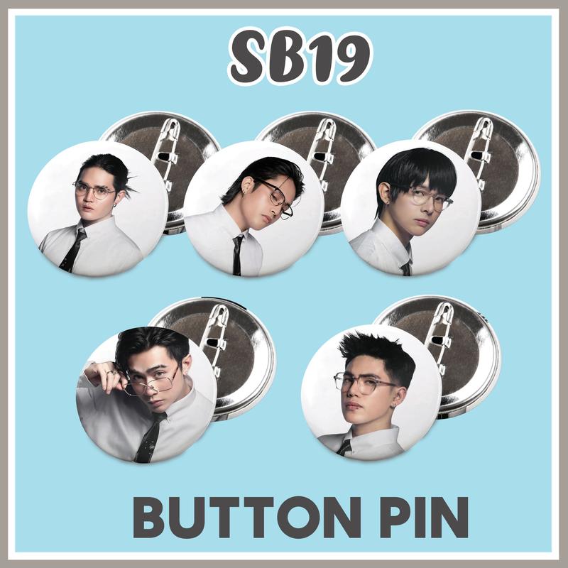 SB19 Moonlight Button Pin 32 mm (Pablo Ken Josh Justin Stell) - TikTok ...