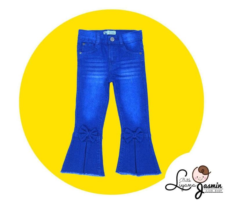 JEANS BOOTCUT REBEN KIDS DARK BLUE 1 TAHUN HINGGA 12 TAHUN - TikTok ...