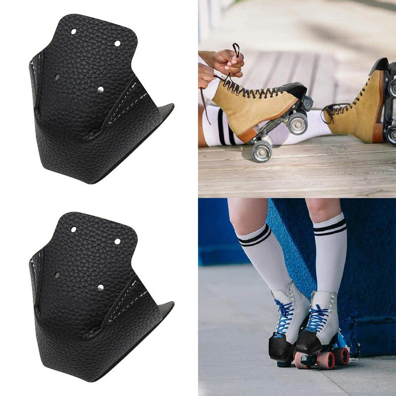 2-Pack PU Roller Skate Toe Guards - Anti-Scratch, Detachable - TikTok ...