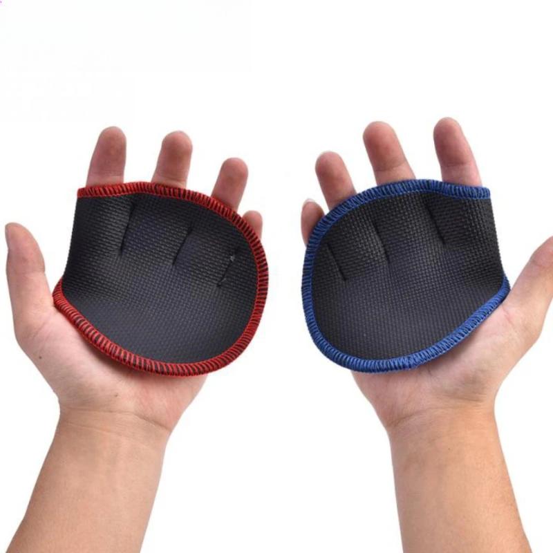 Hand Palm Protector Gym Fitness Gloves Half Finger Lifting Palm ...