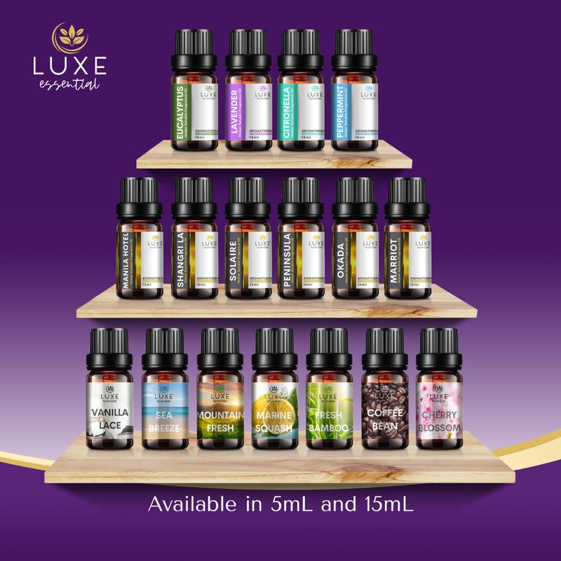 Luxe Essential Water-Soluble Essential Oil 15 mL Humidifier Diffuser ...