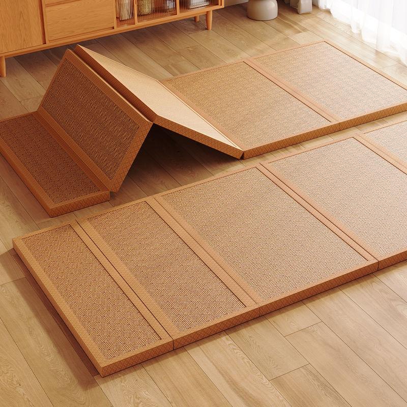 Summer Nap Rattan Mat Foldable Bedroom Crawling Mat Summer Mat Drop ...