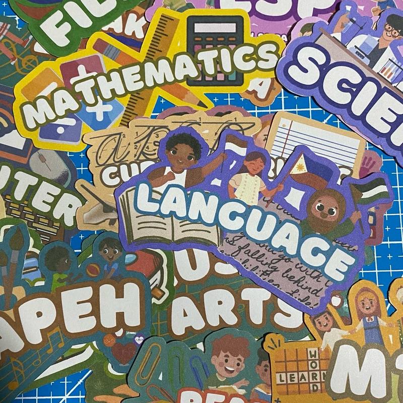 1pc Subject Sticker for Notebook - TikTok Shop Philippines
