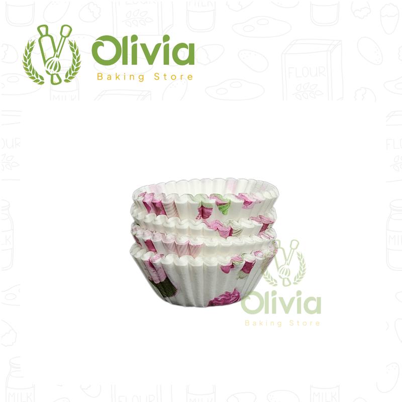 Kertas CupCake/Bolu Kukus/Muffin DIVA 5.5cm Motif Repack 100PCS - Shop ...