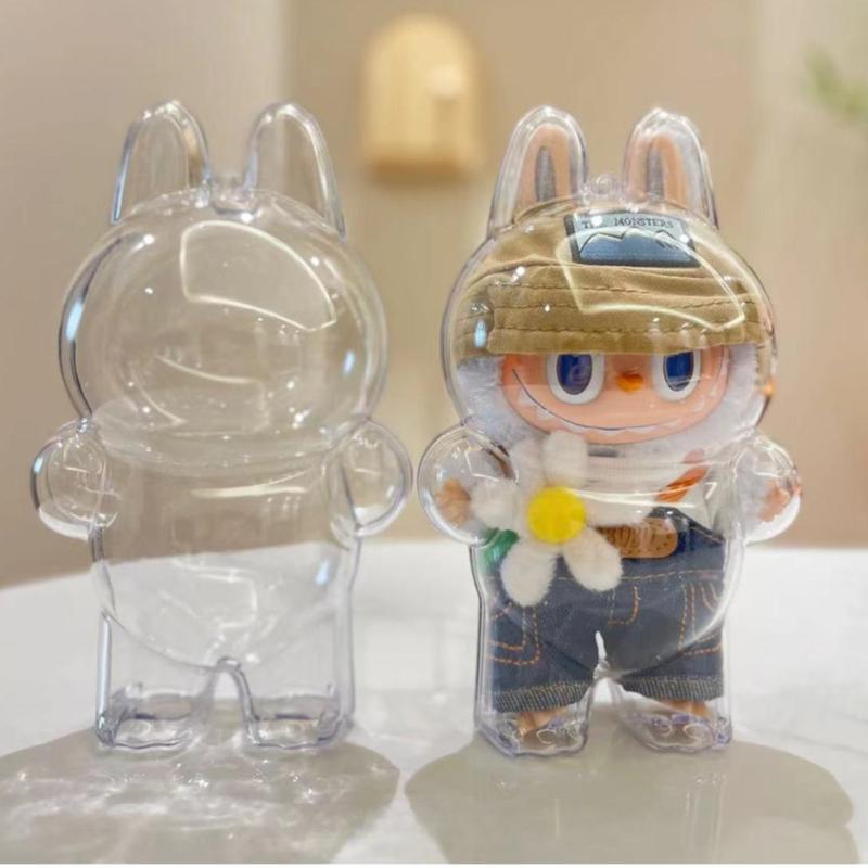 WL (no doll) Labubu V1/v2 Protective Acrylic Case Transparen - TikTok ...