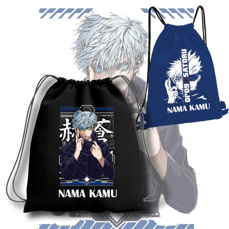 Tas Serut Anak Gojo Jujutsu Kaisen Custom Nama – Tas Praktis - Shop ...