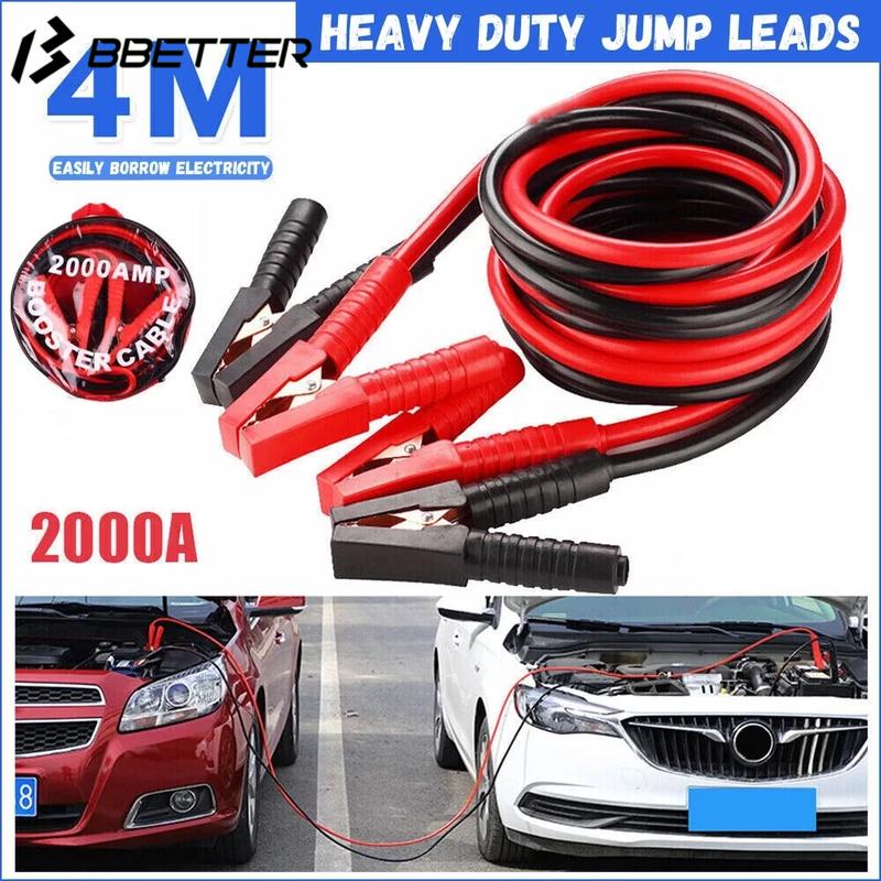 3M-4M 2000AMP car battery jumping cable jumper push cable emergency ...
