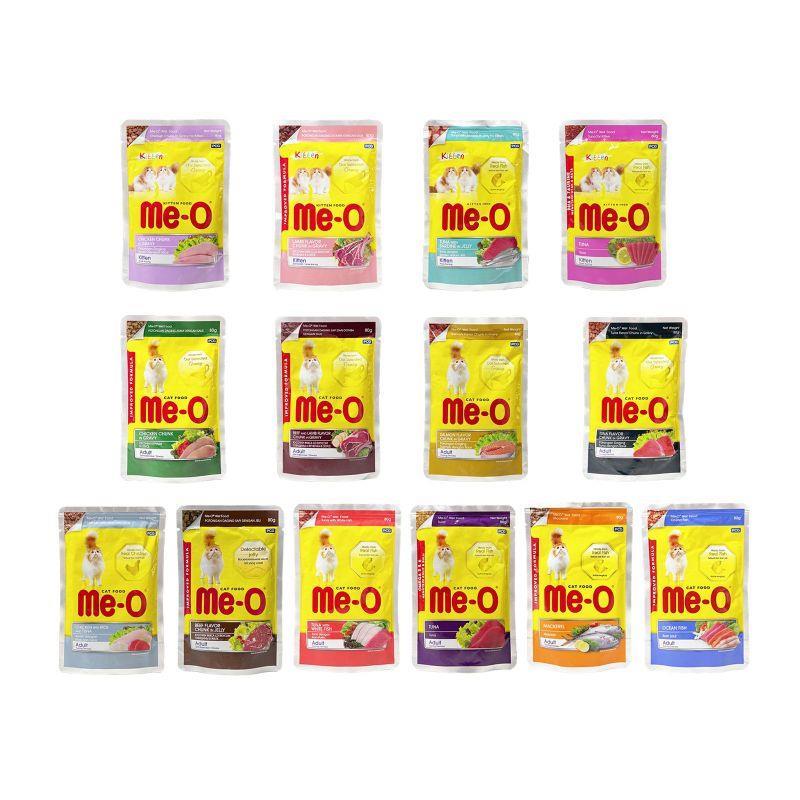 Casual [Bundle Of 12] MeO Wet Cat Pouch 80g - TikTok Shop Singapore