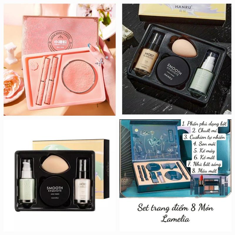 Sét Trang Điểm Nội Địa Trung Lamelia 8 Món Set 4 Món Hanru - TikTok ...