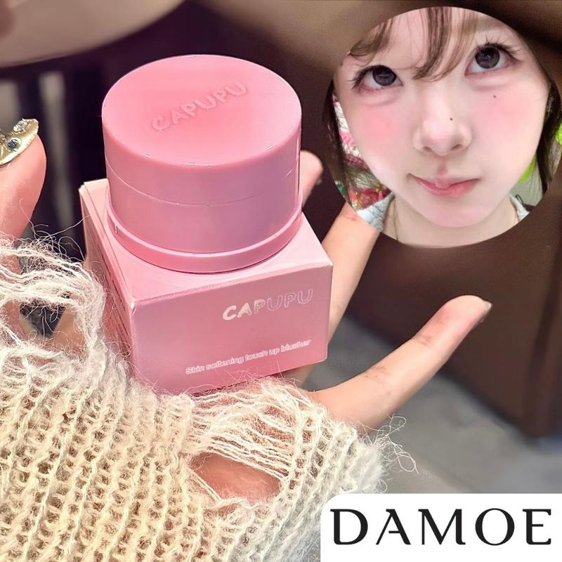 CAPUPU Soft And Moisturizing Blush Cream Mud Waterproof Color Natural ...