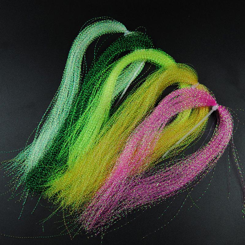 Artificial Bait Twisted Flashabou Tinsel Fly Fishing Tying Crystal - TikTok Shop Philippines