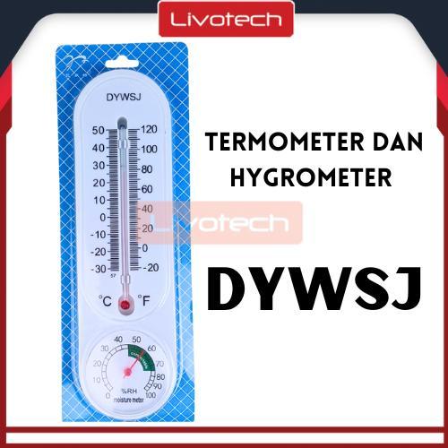Promo LIVO Termometer Higrometer Ruang Thermometer Hygrometer Analog ...