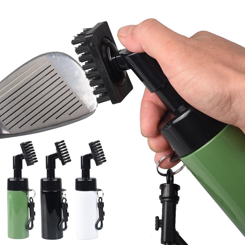 Golf Club Head Cleaning Brush Self-Contained Water Brush Club Cleaner ...