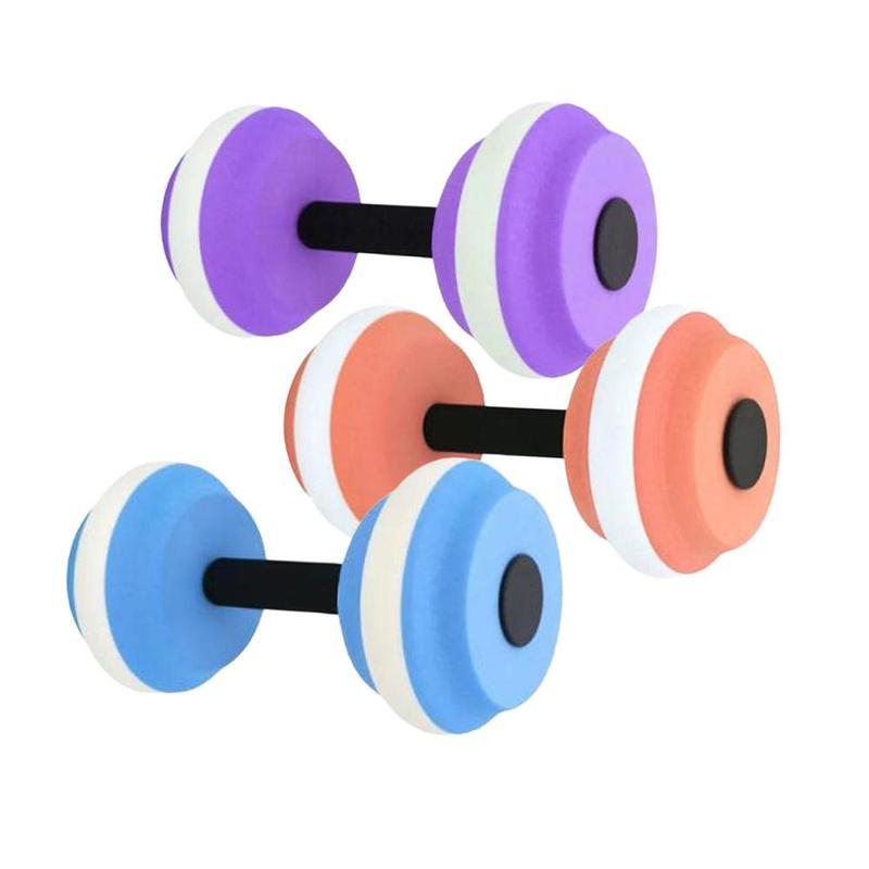 Aquatic Dumbbell Lightweight Resistance Pool Dumbbells for Indoor ...