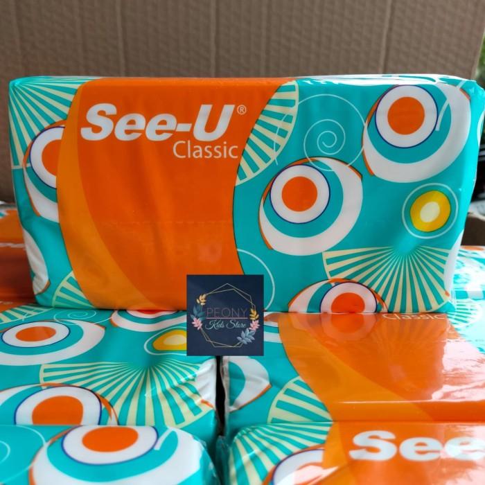 Jual SEE-U FACIAL CLASSIC tisu wajah serbaguna 250s 2ply/ tisu ...