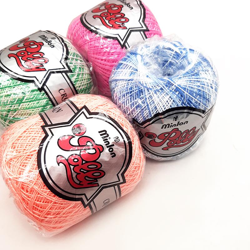 100g Minlon Polly Knitting Crochet Yarn Benang Kait - TikTok Shop Malaysia