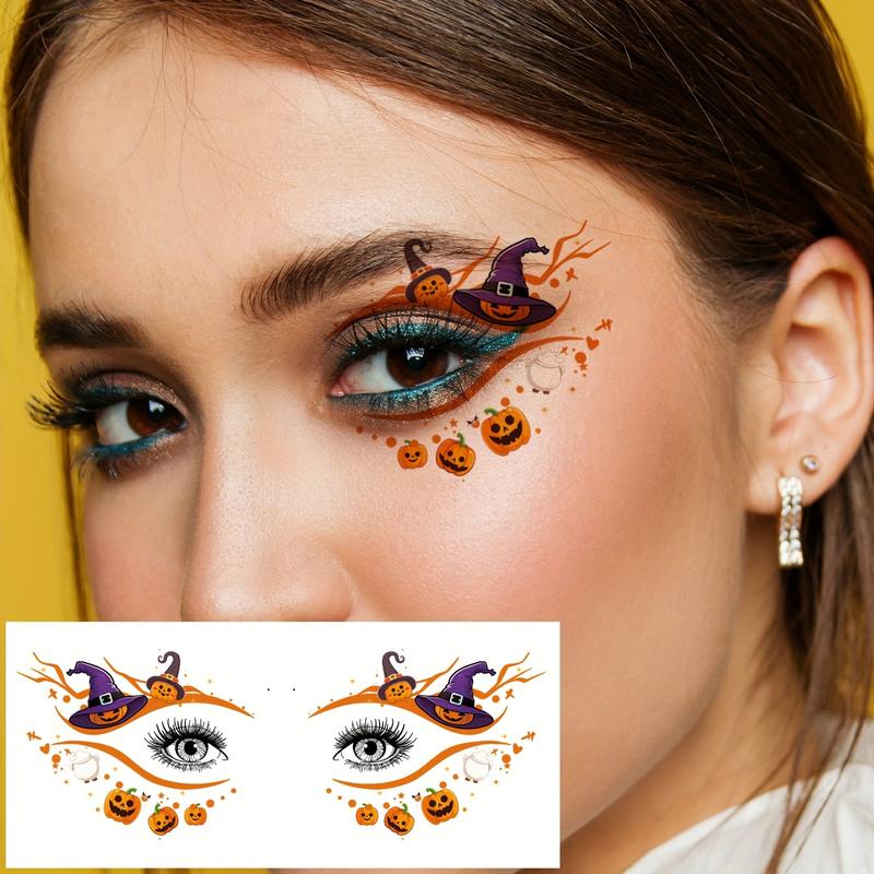 Tatu Sementara Mata Halloween, Pek 10, Kalis Air, Pelekat Tatu - TikTok ...