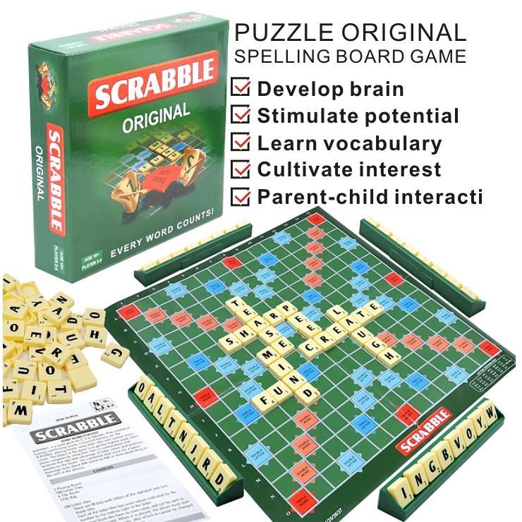 Spelling English Words Chess Card Toy Desktop Parent Child Scrabble ...