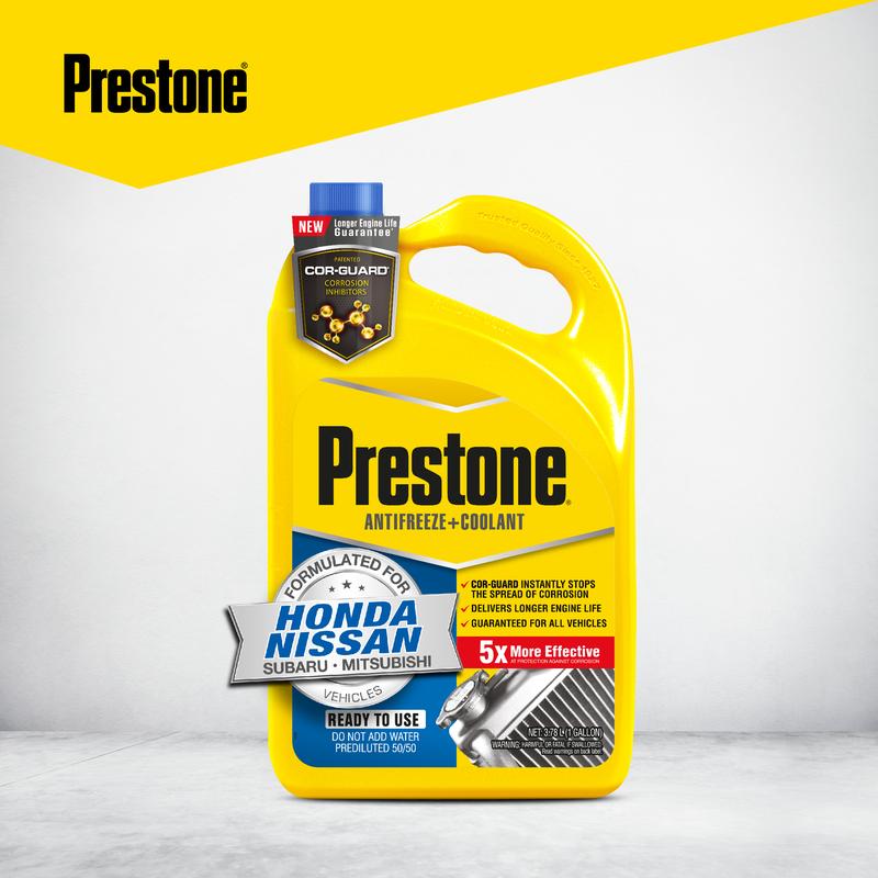 Prestone 50/50 Cor-Guard Asian Blue Coolant Ready To Use Air - Shop ...