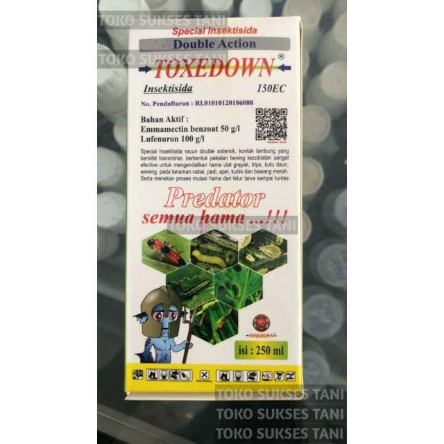 Jual Insektisida TOXEDOWN 150EC kemasan berat isi 250ml - Mampu ...