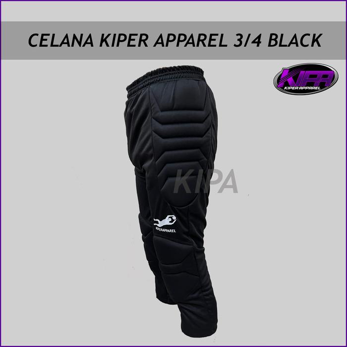 Jual Celana Kiper Apparel Black 3/4 FULL BUSA Untuk Anak Sampai Dewasa ...