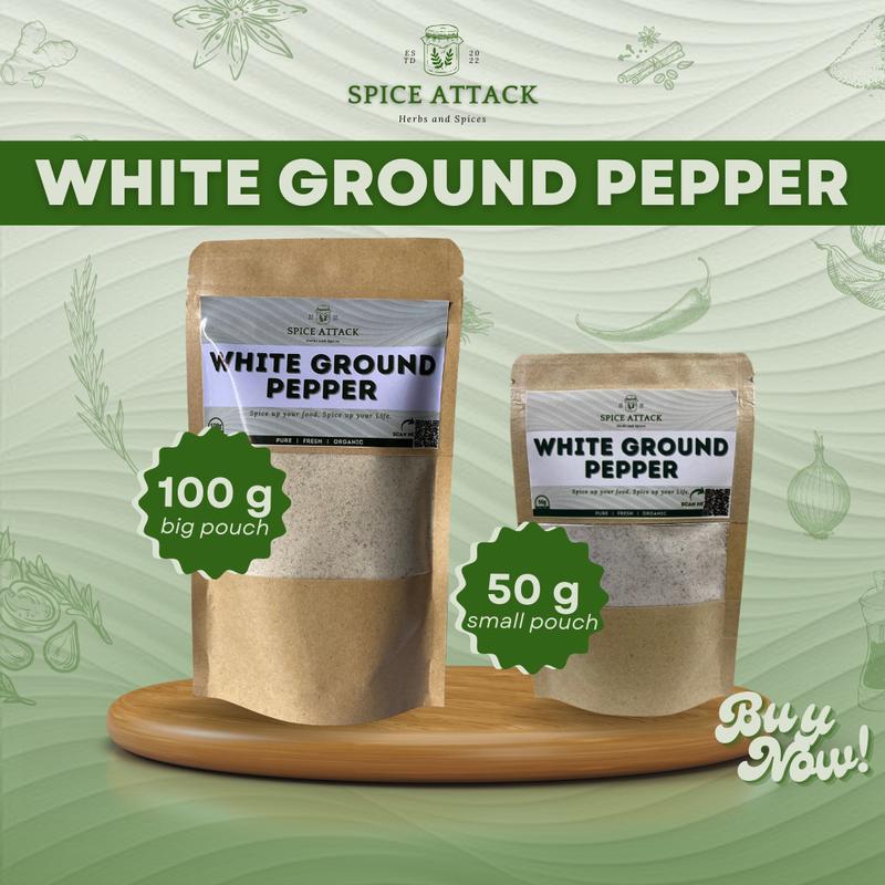 White Ground Pepper | Spice Attack | Herbs & Spices - TikTok Shop ...