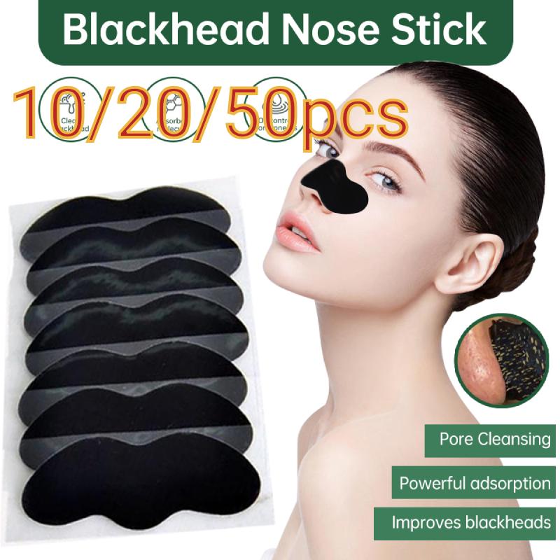 10/20/50 Pcs Nose Blackhead Sticker Remover Pore Deep Cleansing ...