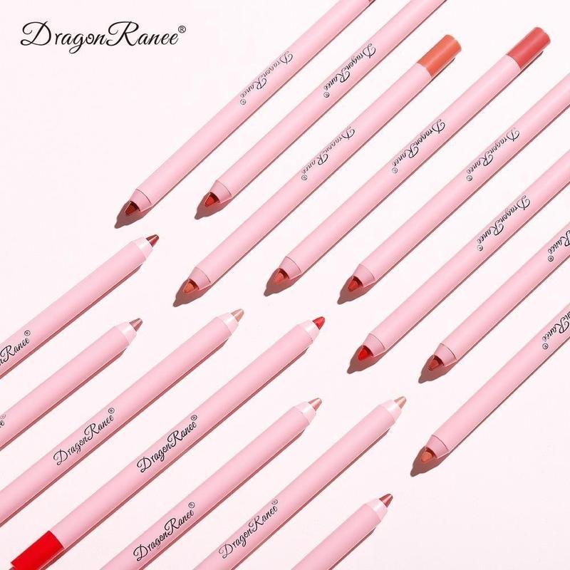 Pen Pelapik Bibir Pusam Kalis Air, Dalam Warna Merah Kaya, Pensel ...