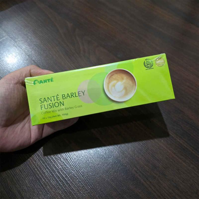 Fusion Coffee Barley Fusion Coffee 10 sachets per box S.A.N T.E ...